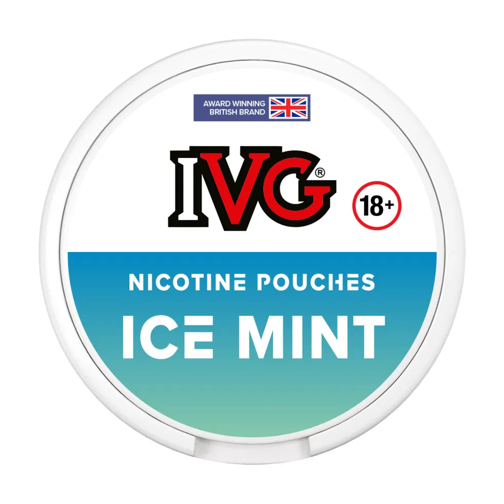 ICE MINT IVG NICOTINE POUCH – SNUS Nicotine Pouches