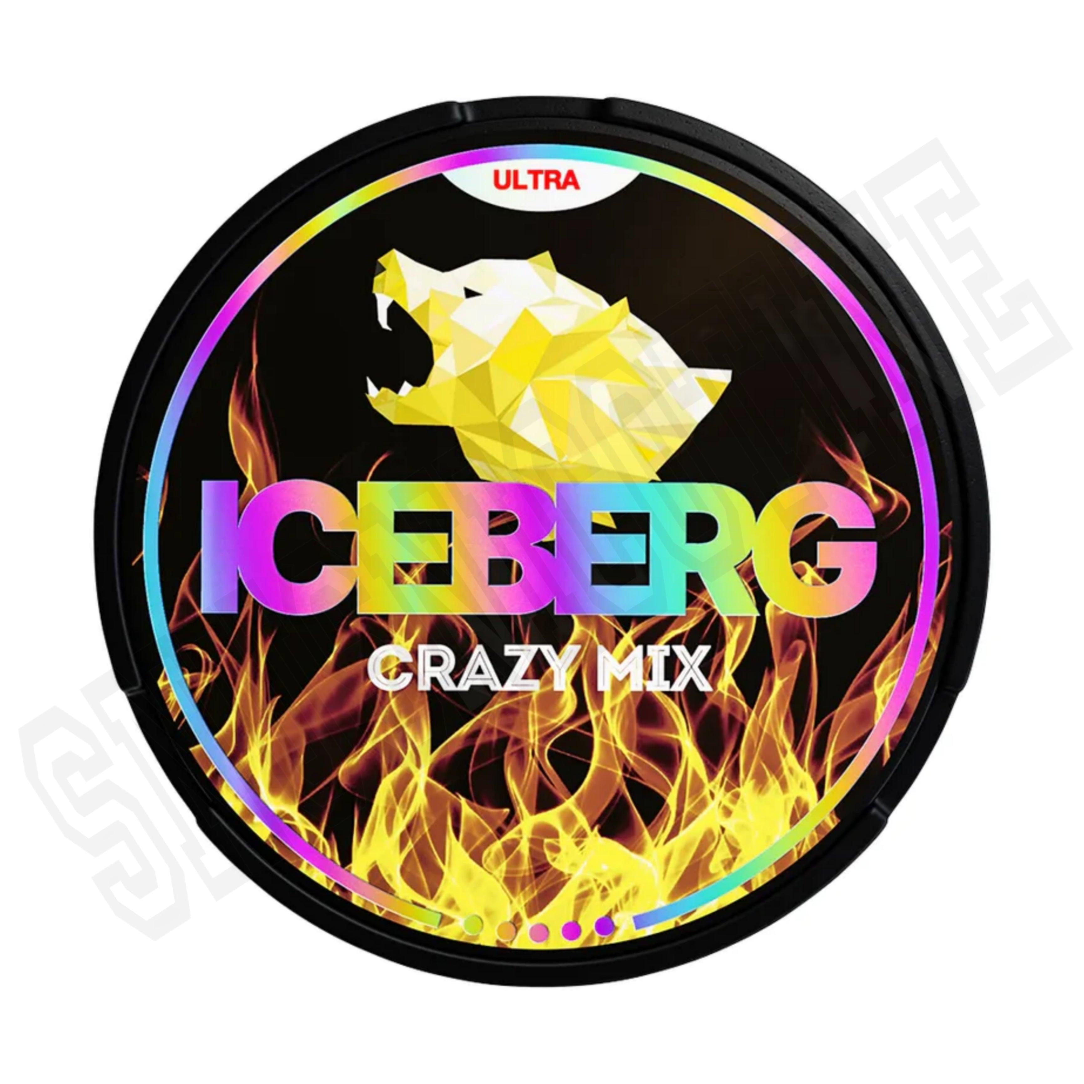 Crazy Mix Ultra Iceberg Nicotine Pouches – SNUS Nicotine Pouches