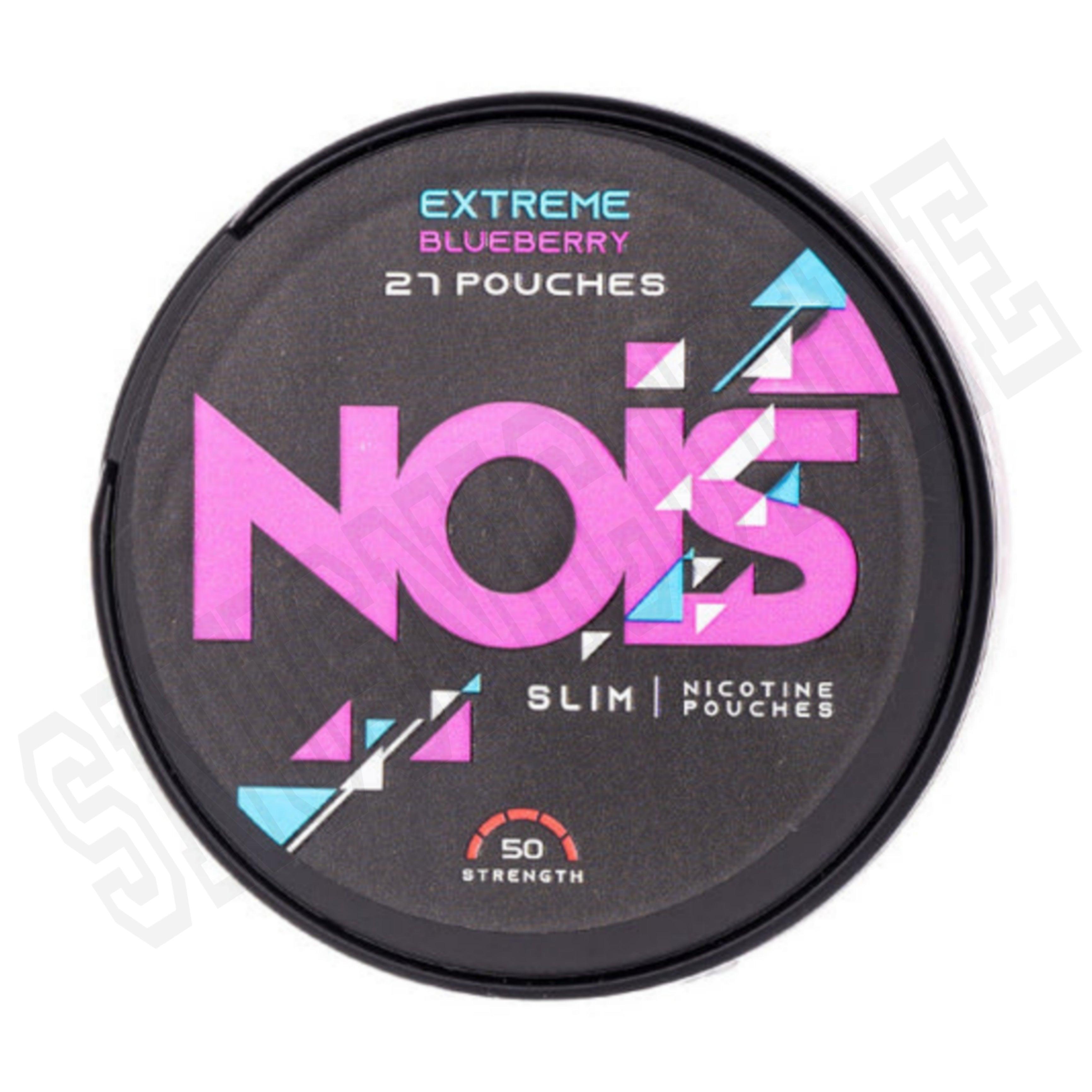 Extreme Blueberry Nois Nicotine Pouches – SNUS Nicotine Pouches