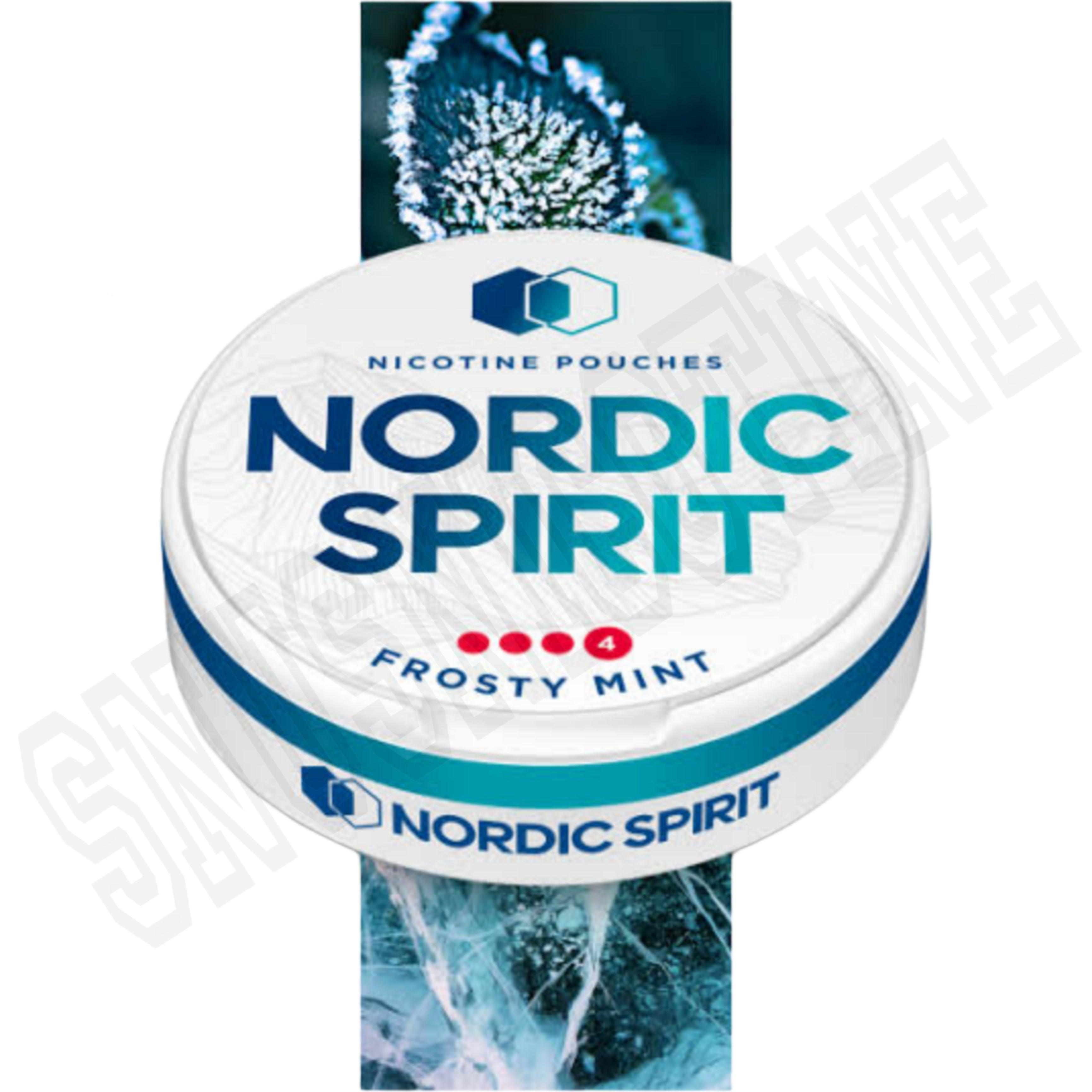 Frosty Mint Nordic Spirit Nicotine Pouches – SNUS Nicotine Pouches