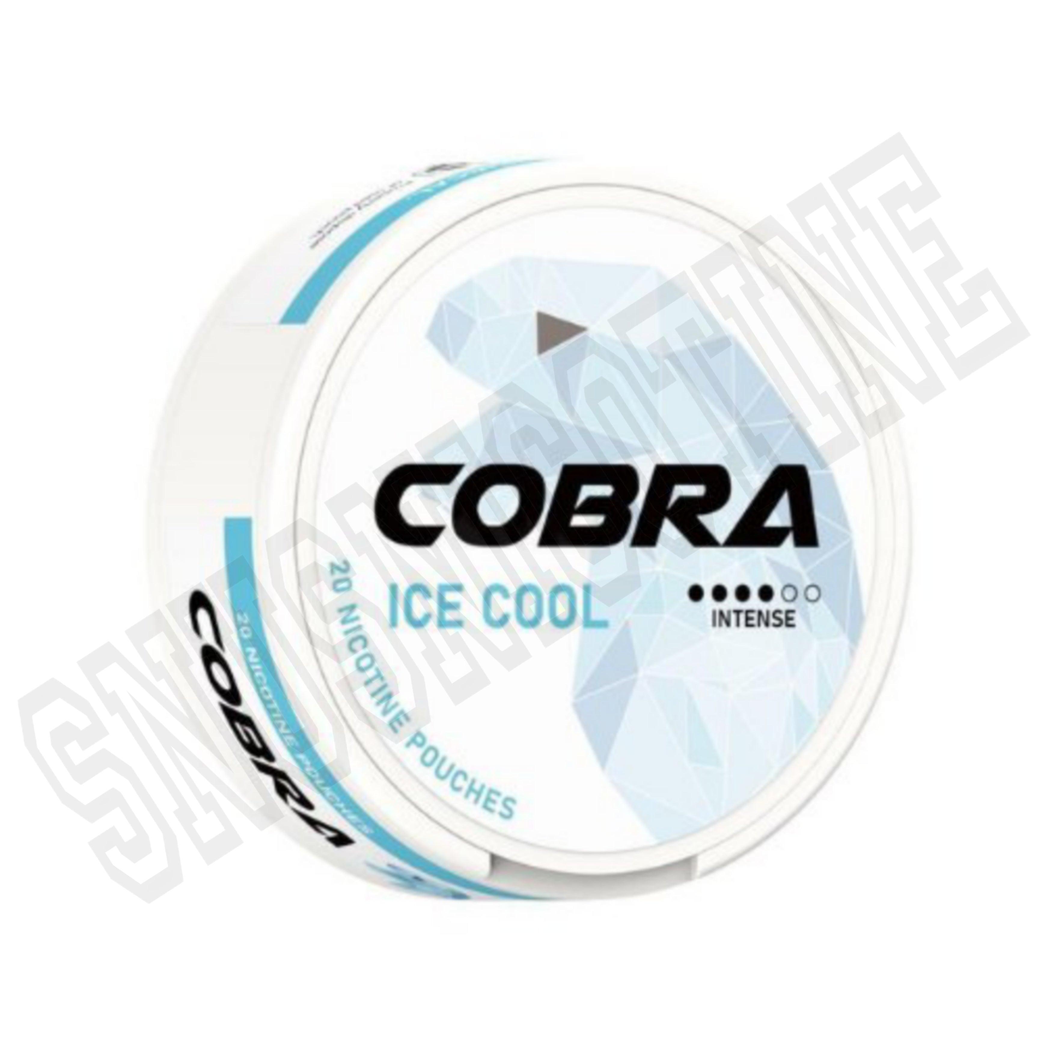 Ice Cool Cobra Nicotine Pouches – SNUS Nicotine Pouches