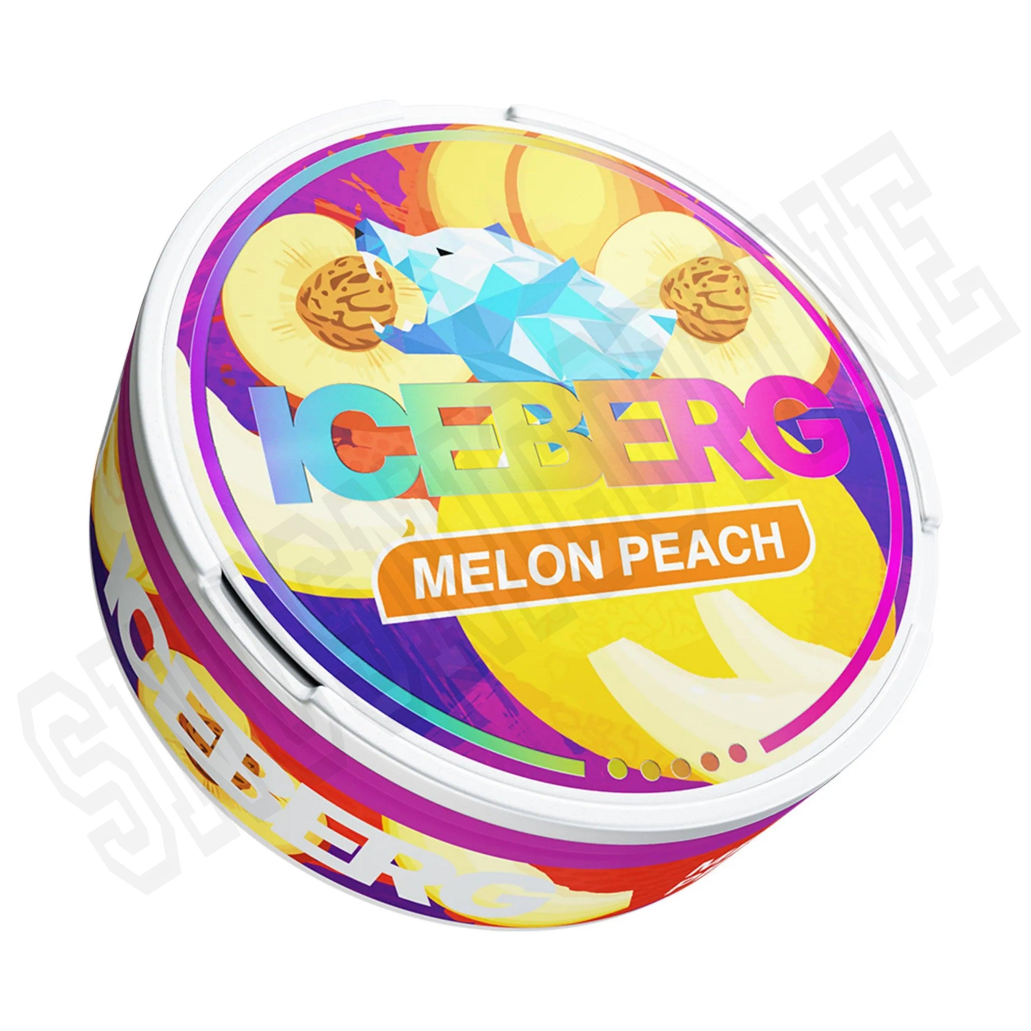 Melon Peach Extreme Iceberg Nicotine Pouches – SNUS Nicotine Pouches